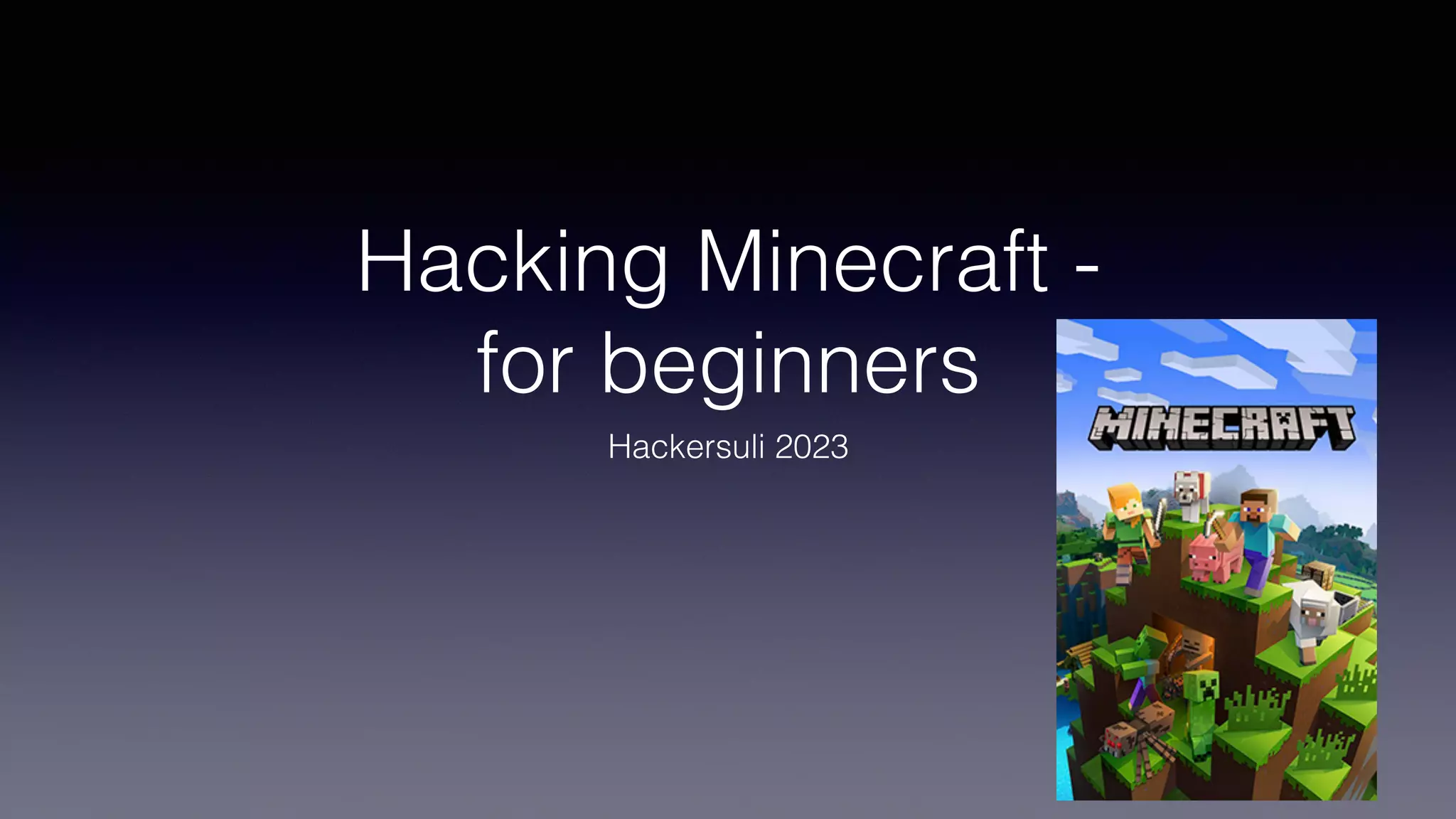 Hackersuli Minecraft hackeles kezdoknek | PDF