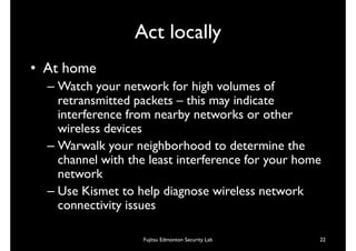 Hacker tool talk: kismet | PDF