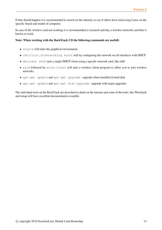 Hackerworkshop exercises | PDF