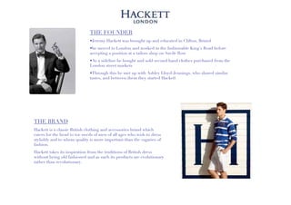 Hackett Fragrance, Final Project | PDF