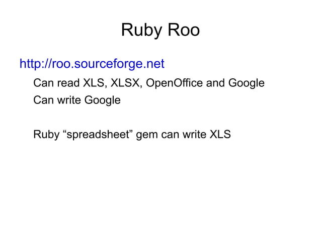 Hackin excel with_ruby_ignite | PPT