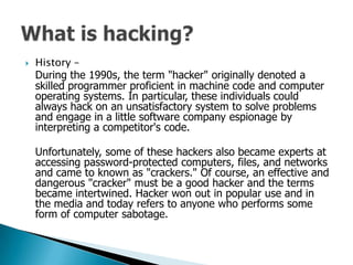 Hacking | PPT