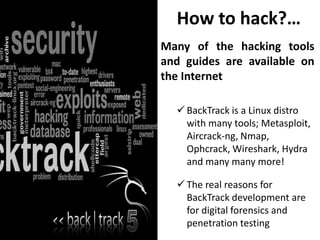 Computer Hacking - An Introduction | PPTX