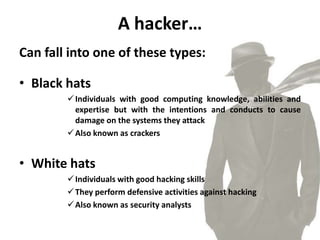 Computer Hacking - An Introduction | PPTX