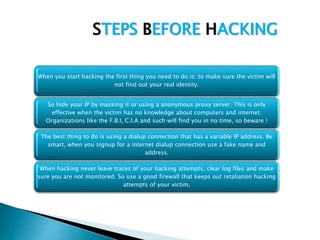 Hacking | PPTX