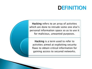 Hacking | PPT