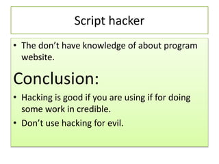 Hacking | PPT