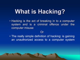 Hacking | PPTX