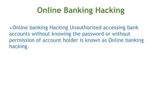 Hacking and its types | PPT