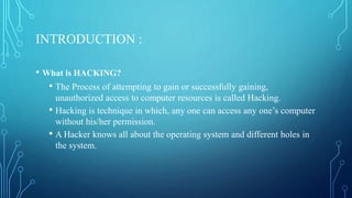 Hacking | PPTX