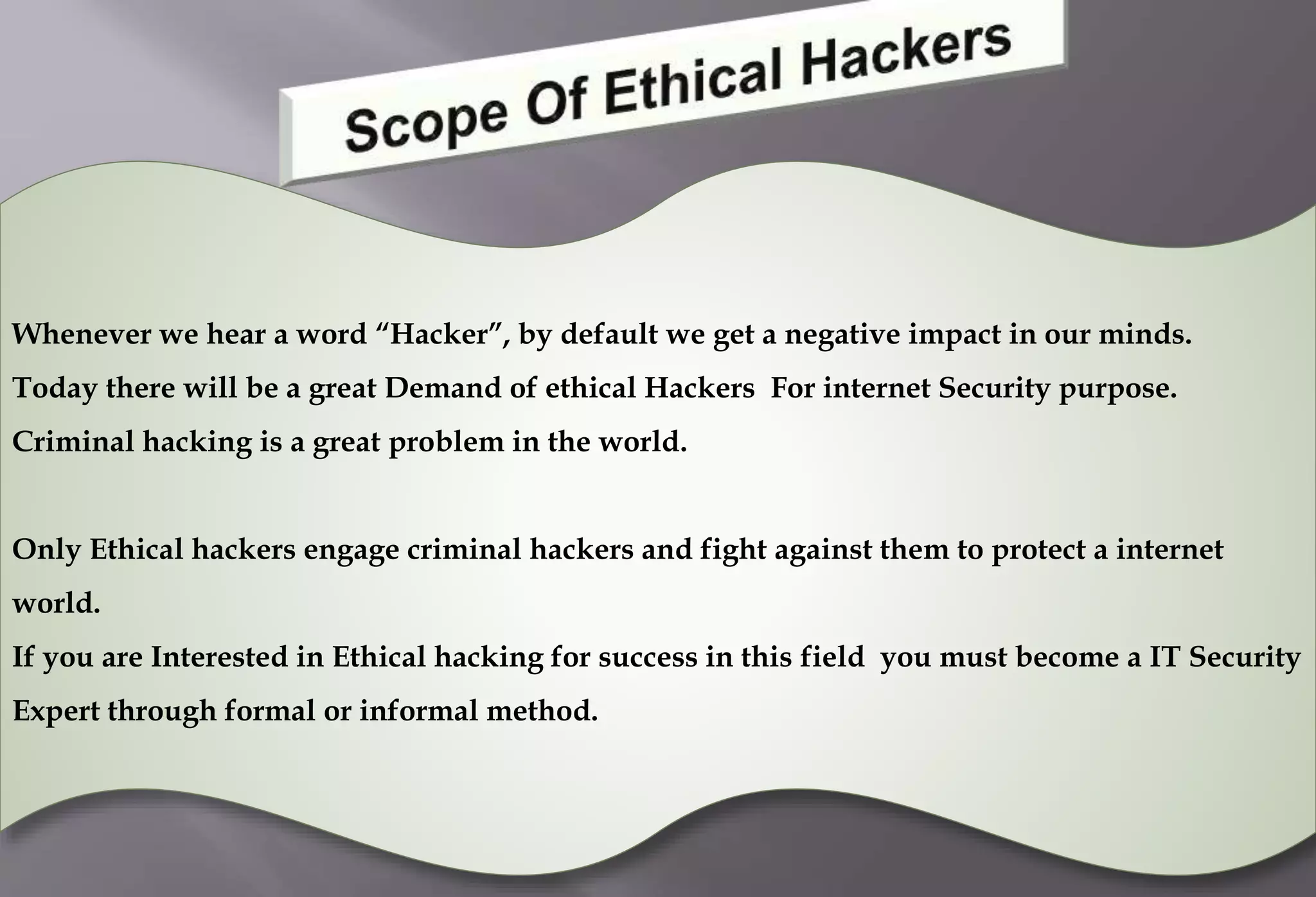 Hacking,History Of Hacking,Types of Hacking,Types Of Hackers,Cyber Laws ...