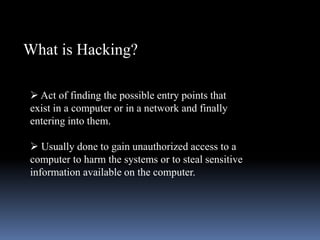 Hacking | PPT