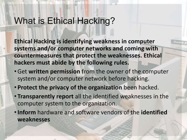 Hacking and its terms | PPT