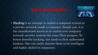 Hacking | PPTX