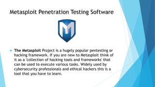 Hacking.pptx | Computing | Technology & Computing