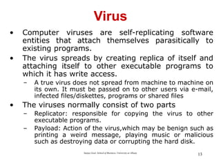 hacking and Computer viruses for Cyber Security | PPT