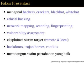 Hacking and-defense | PPT