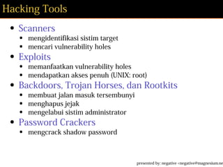 Hacking and-defense | PPT