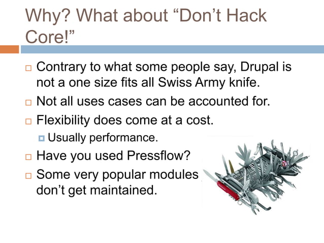 Hacking core | PPT