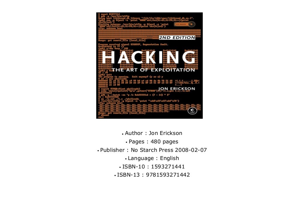 Read Hacking The Art Of Exploitation Ebook 2131