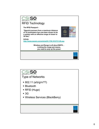 Hacking the Invisible Network: What You Don t See Can Kill You | PPT