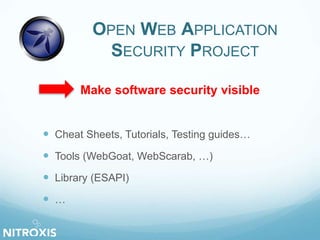 Hacking 101 (Henallux, Owasp Top 10, WebGoat, Live Demo) | PPTX