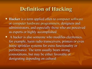 Hacking | PPT