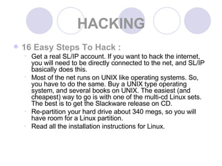 Hacking | PPT