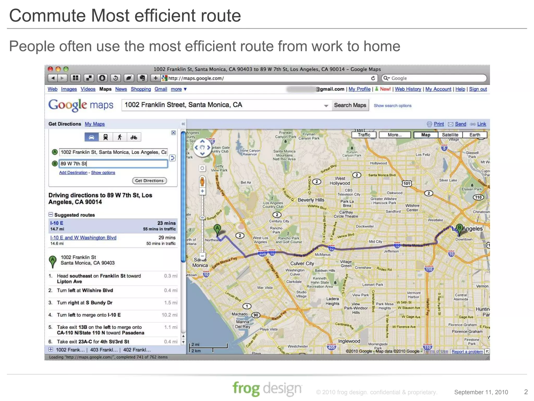 Hacking4health healthy commute | PPTX