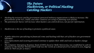 Hacking a cause of cyber crime final | PPTX