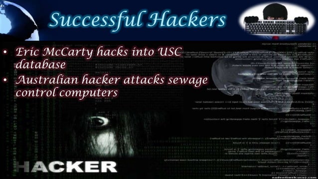 Hacking a cause of cyber crime final | PPTX