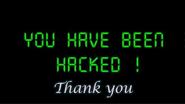 Hacking a cause of cyber crime final