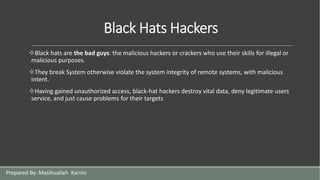 Hacking and Ethical Hacking | PPT