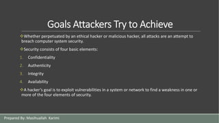 Hacking and Ethical Hacking | PPT