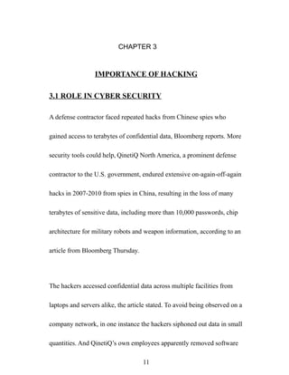 Hacking and its types | PDF