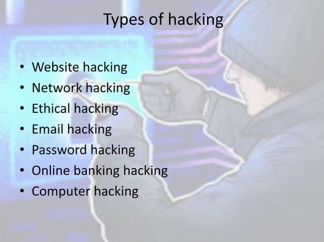 HACKING AND ITS TYPES.pptx