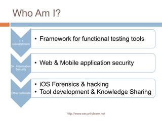Hacking and securing ios applications | PPT