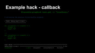 Hacking ansible | PPT | Free Download