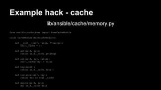 Hacking ansible | PPT