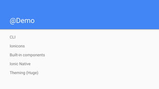 Hacking Aaway with ionic | PPT