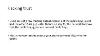 Hacking blockchain | PPTX
