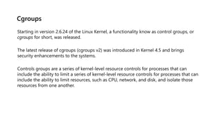 Hacking Containers - Linux Containers | PDF