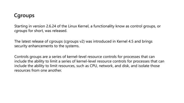 Hacking Containers - Linux Containers | PDF | Operating Systems | Computer Software and Applications