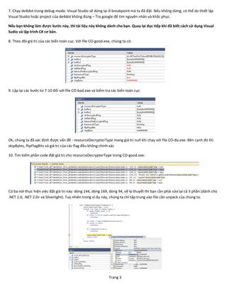 Hacking de4dot for fun - Bài dịch | PDF