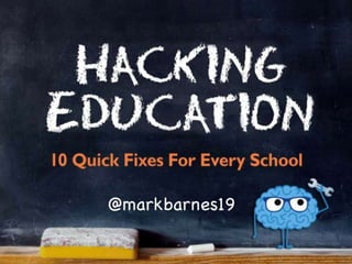 Hacking Education -- the What, Why and How of 21st Century Problem Solving | PPTX
