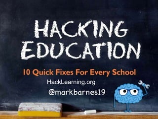 Hacking Education -- the What, Why and How of 21st Century Problem ...