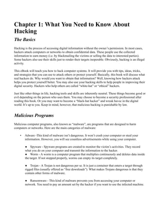Hacking for Beginners The Ultimate Guide For Newbie Hackers | PDF