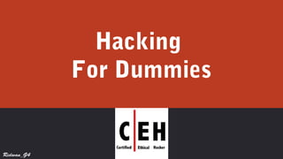 Hacking for dummies | PPT