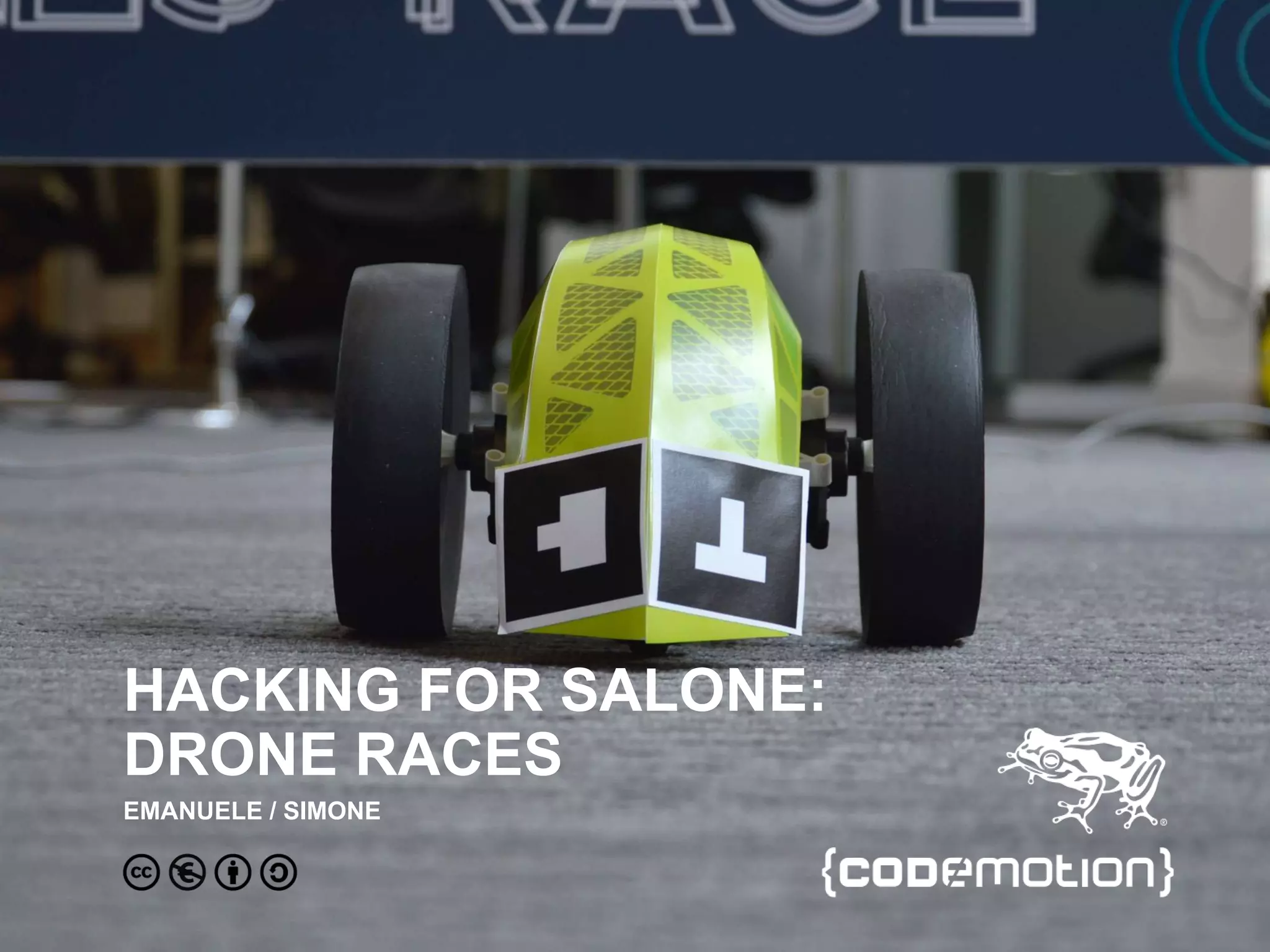 Hacking for salone: drone races | PPTX