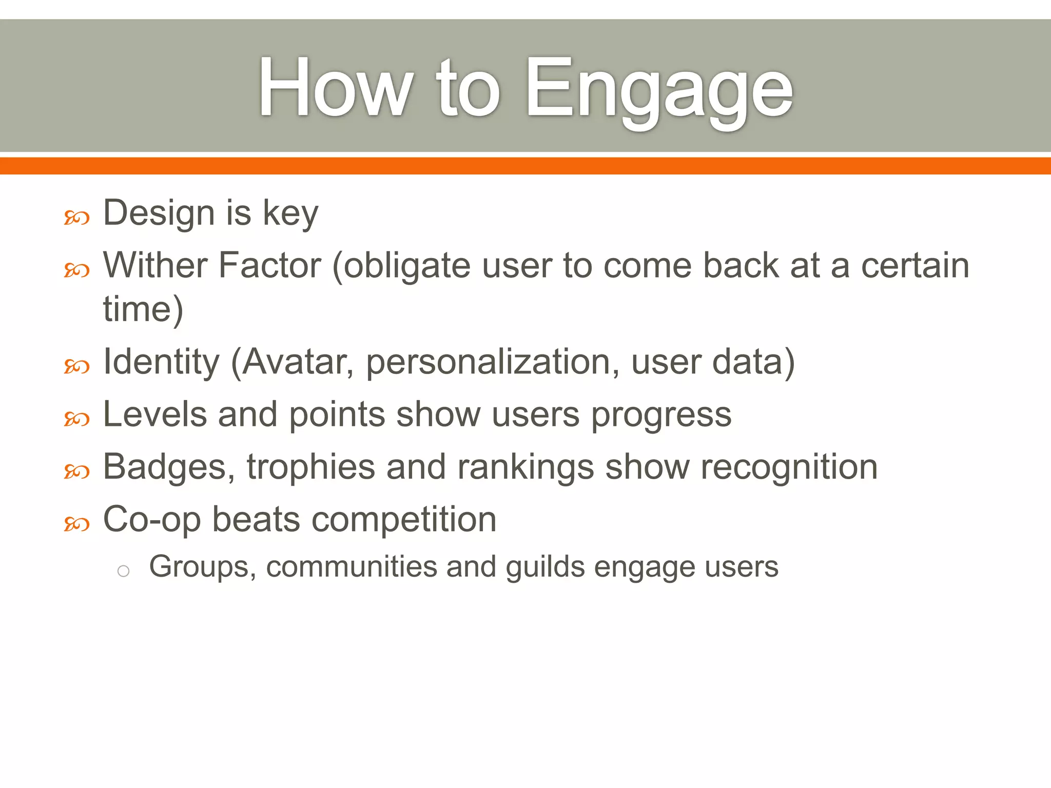 Gamification | PPTX | Computing | Technology & Computing